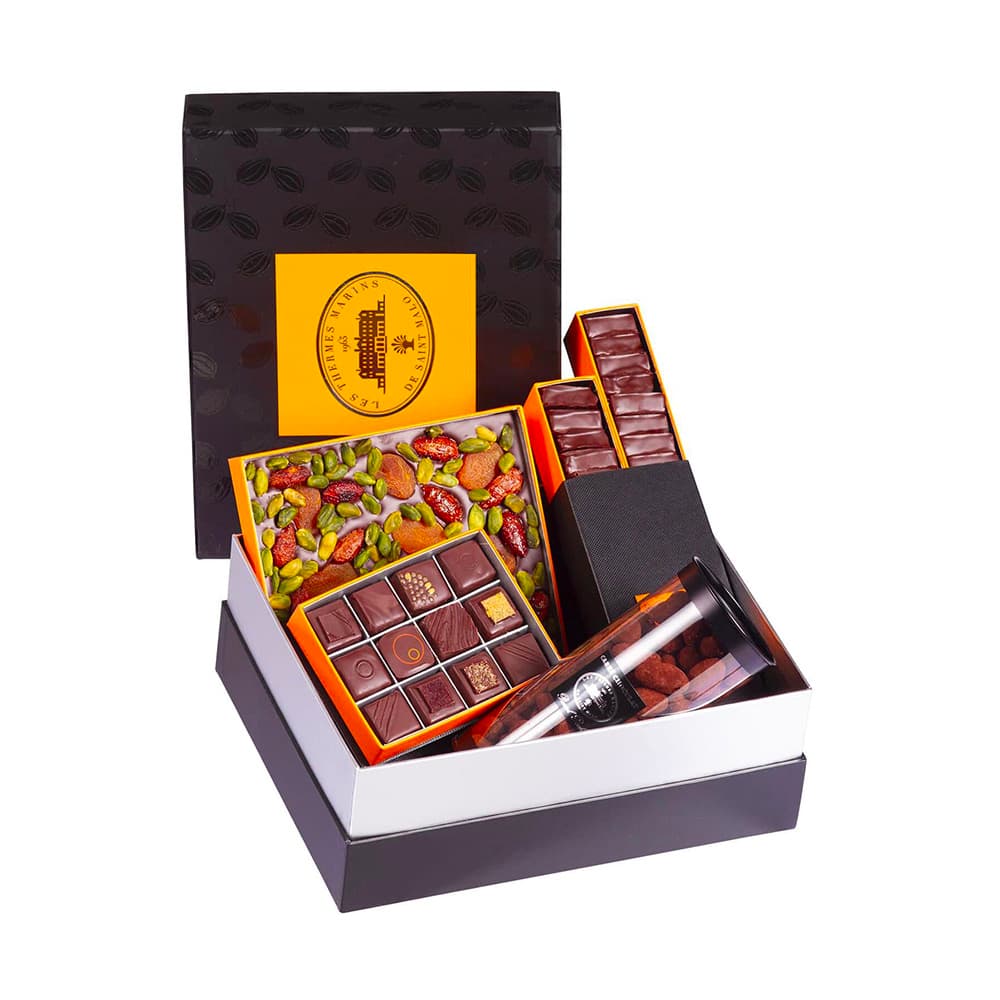 Coffret Prestige - Carré chocolat : Les Chocolats des Thermes Marins de ...